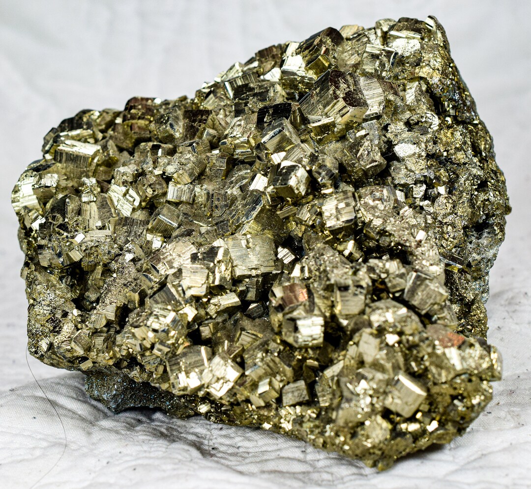 Pyrite Cluster 3.62 Pounds - Etsy