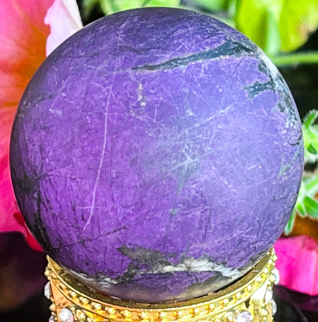 Rare Purpurite Sphere 1.6 Weighs 118 Grams - Etsy