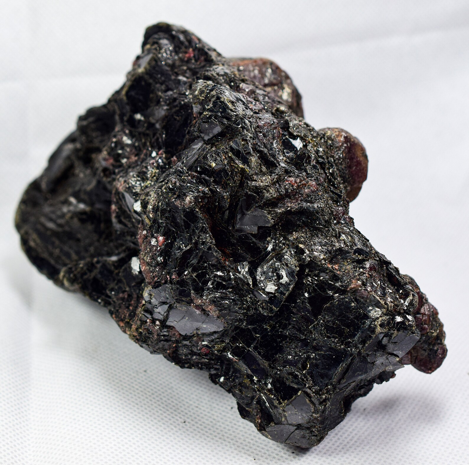 Almandine Garnet on Black Biotite Matrix Weighs 3 - Etsy