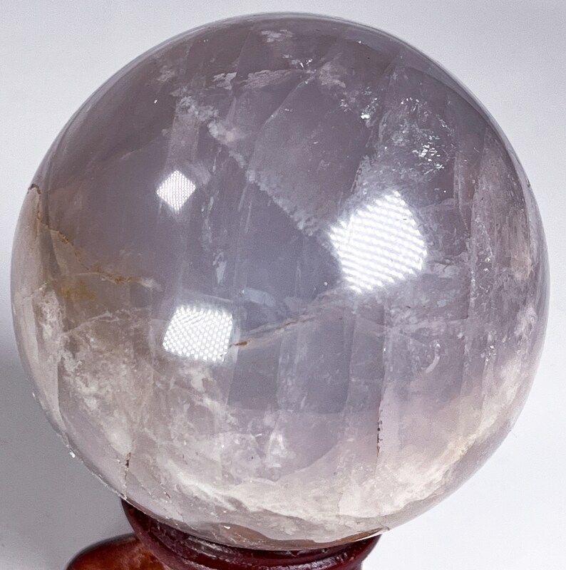 Blue Rose Quartz Sphere 2.3 in Diameter Weighs 298 Grams - Etsy