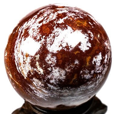 Ocean Jasper Sphere 2.8 in Diameter and weighs 1 pound | Etsy