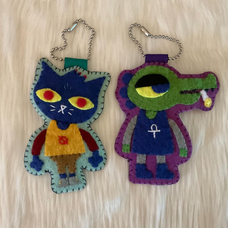 Felt Keychain - Etsy