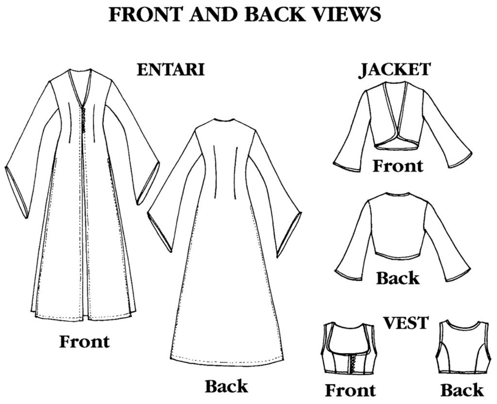 Folkwear Turkish Dancer Entari Robe Vest & Jacket XS-2XL - Etsy