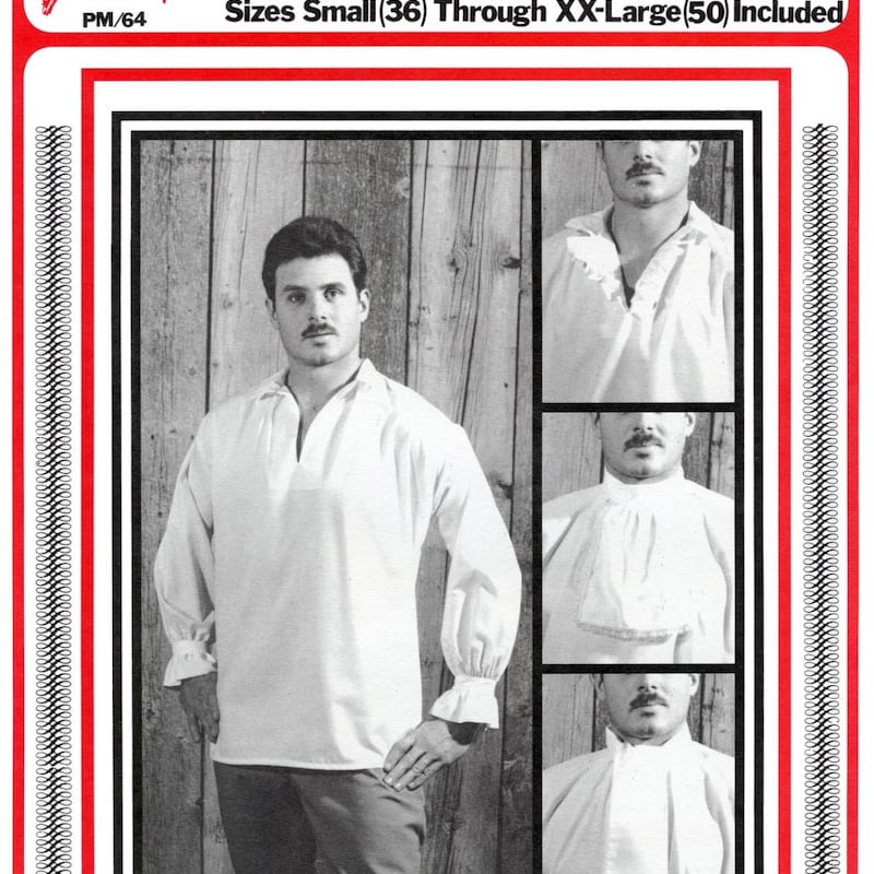 Mens Colonial Style Shirt - Etsy