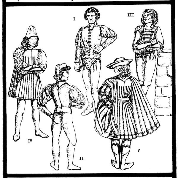 Period Pattern Costume - Etsy