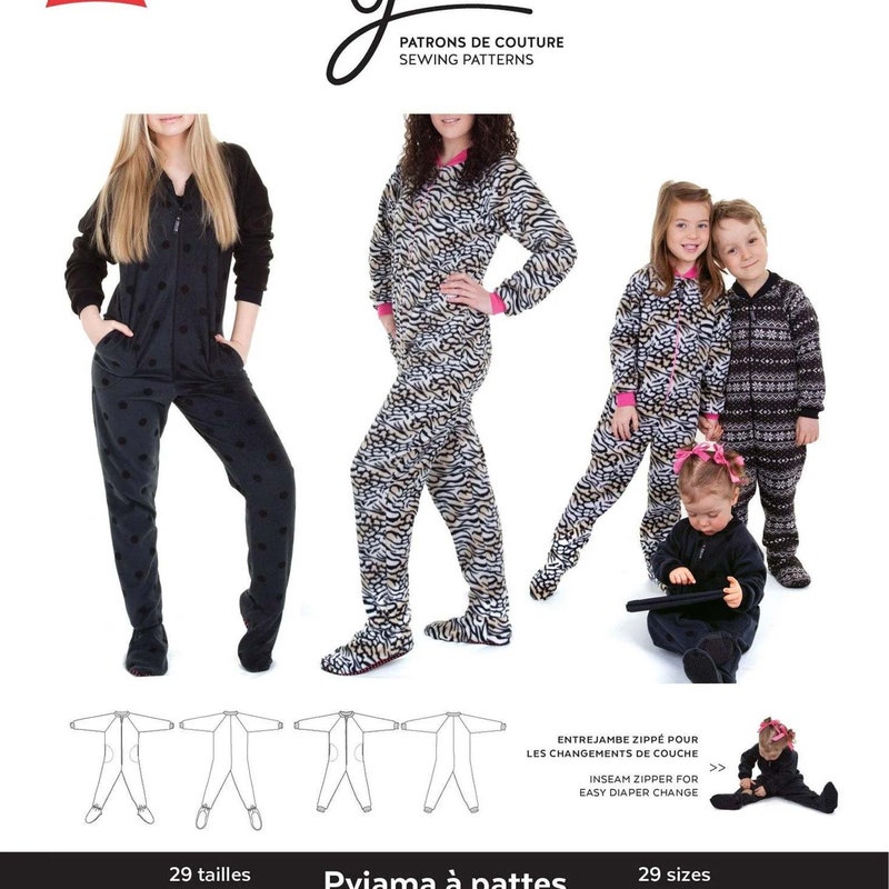 Footed Pajamas - Etsy