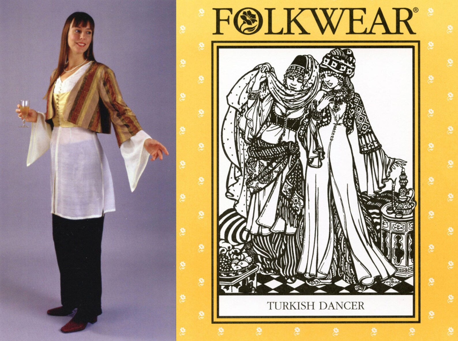 Folkwear Turkish Dancer Entari Robe Vest & Jacket XS-2XL - Etsy