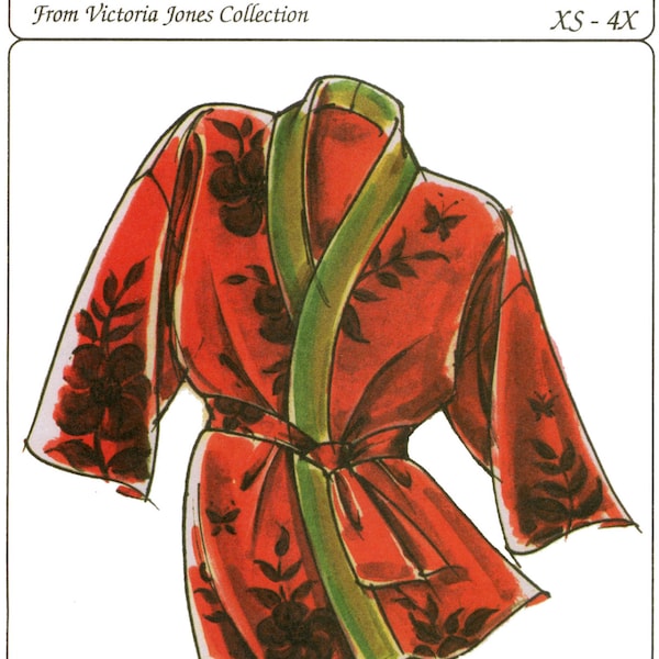 Wrap Coat Pattern - Etsy