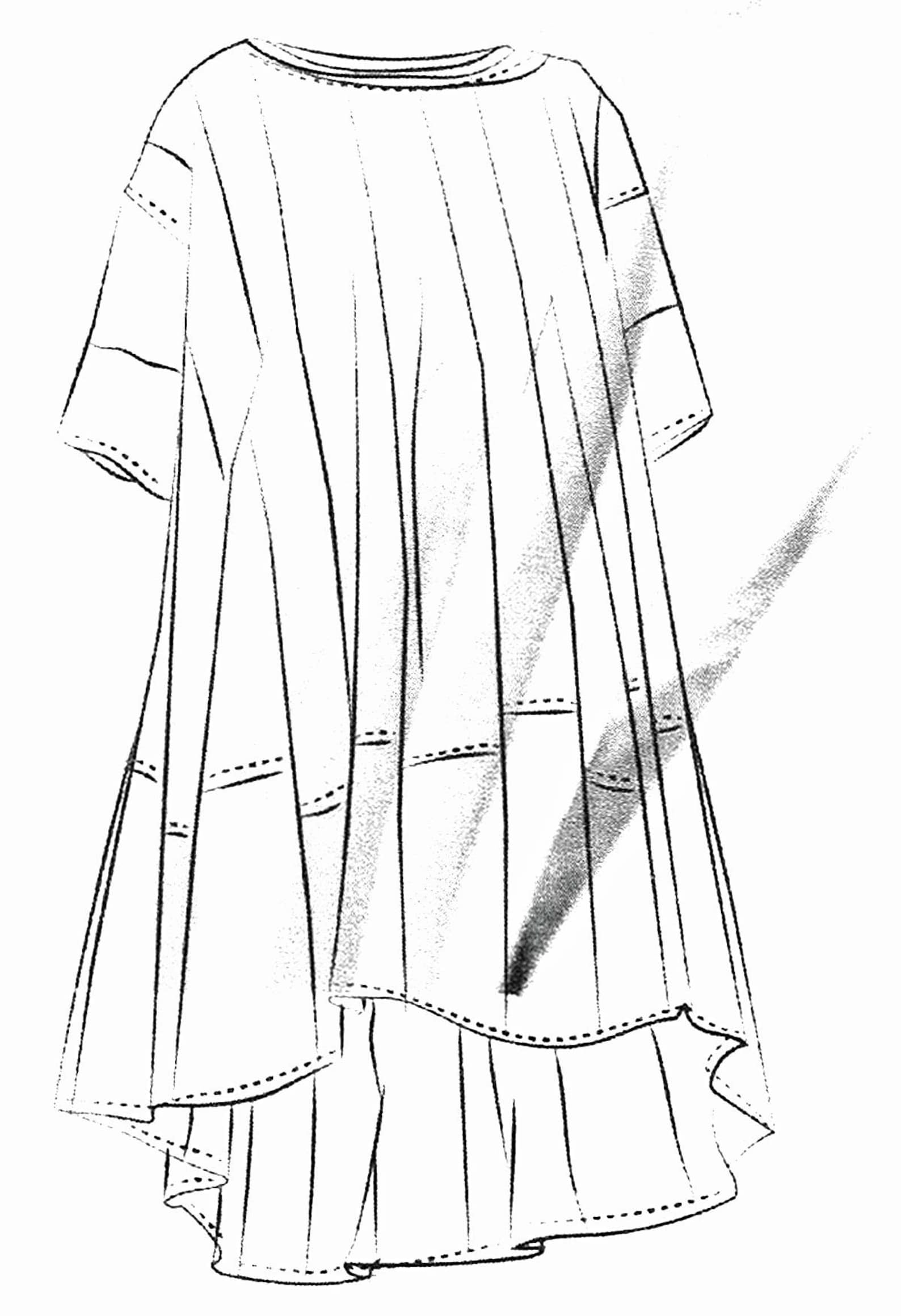 Tina Givens Otis Top Sizes S-XL Sewing Pattern 9121 - Etsy