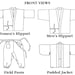 Folkwear Japanese Field Clothing Hippari, Monpei Field Pants, Padded ...