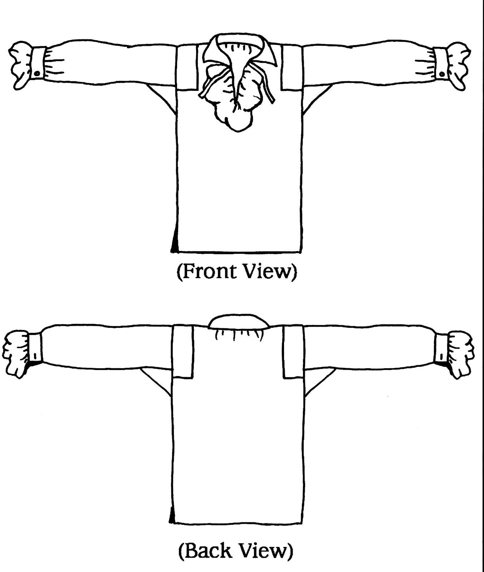 Missouri River 1700's 1800's Pullover Ruffle Front Shirt Sizes S-XXL ...