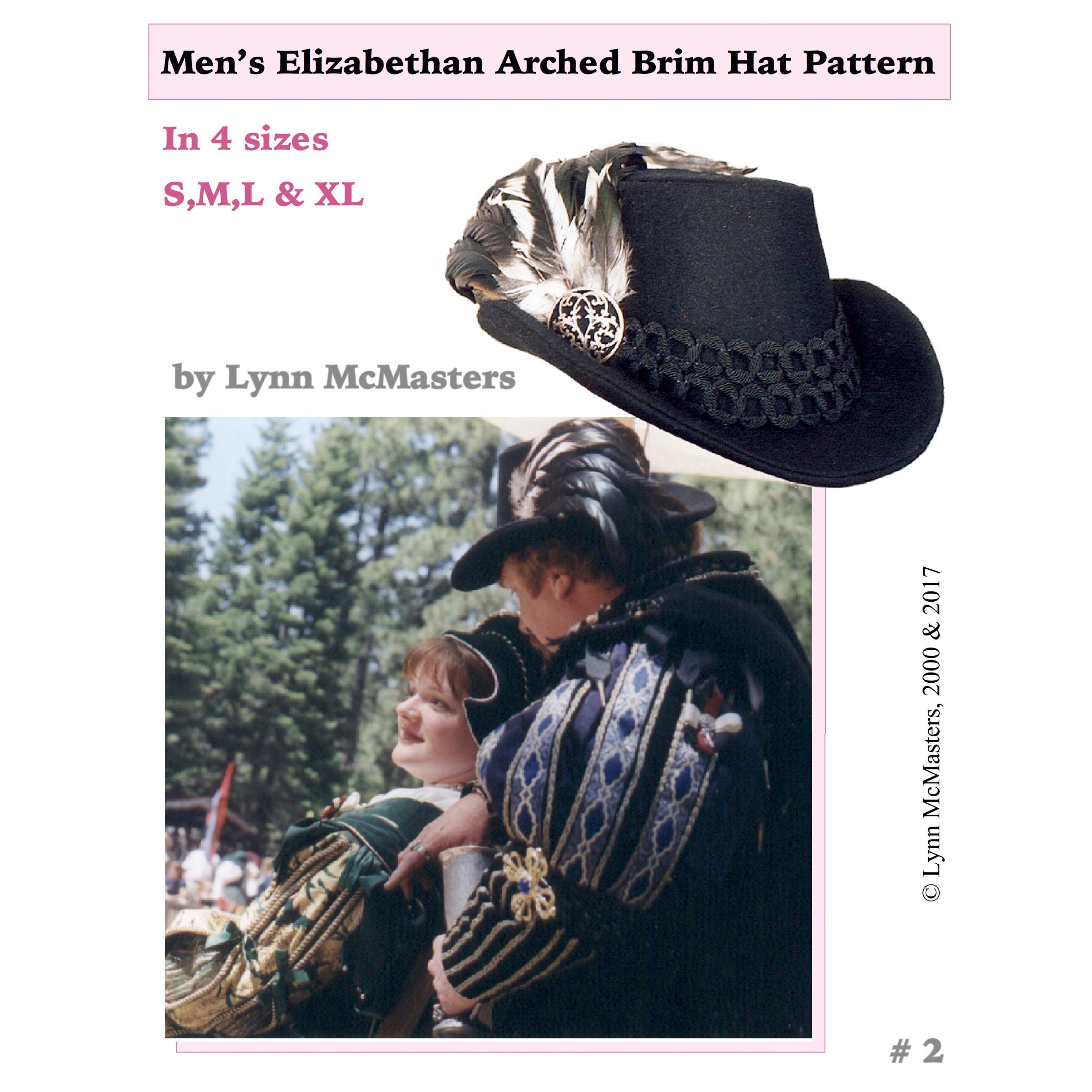 Elizabethan Hat Pattern at Charlene Nunez blog