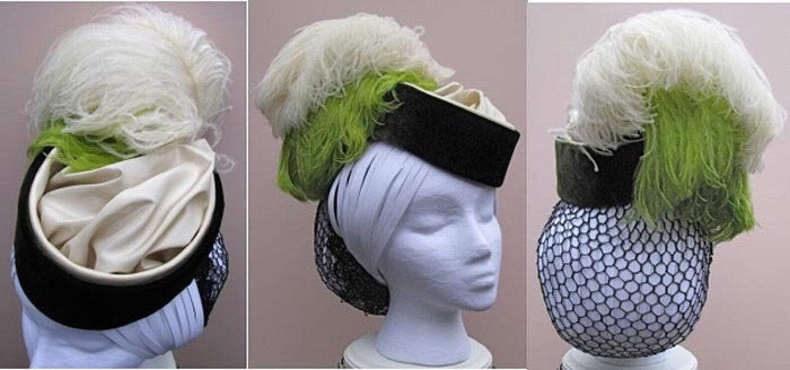 Victorian Era Brimless Hat Pattern in 4 Views Lynn McMasters | Etsy