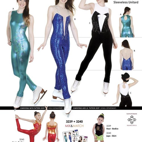 Jalie Long Sleeveless Unitard Sewing Pattern 3239 in 22 - Etsy