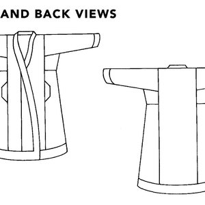 Folkwear 106 Turkish Coat Sewing Pattern - Women's Sizes 6-16 - Boot ...