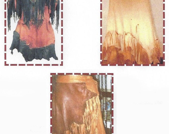 Blackfoot Indian Deer Hide Skirt Sewing Pattern Waist 30-36
