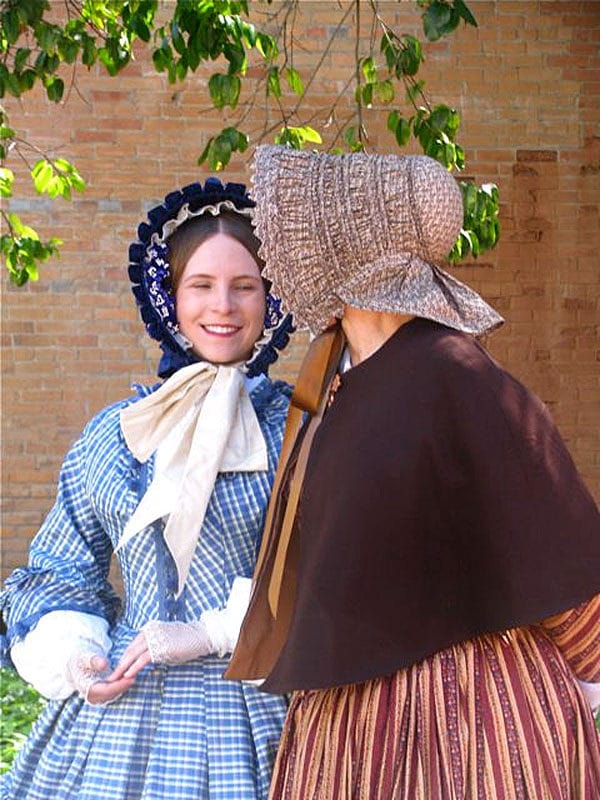 Ladies' Victorian 1845-50 Drawn Bonnet - Lynn McMasters Sewing Pattern # 57