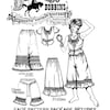 Buckaroo Bobbins Ladies' 1880's 1890's Outing Jacket Sewing Pattern 2 ...