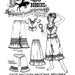 Buckaroo Bobbins Ladies' 1880's 1890's Outing Jacket Sewing Pattern 2 ...