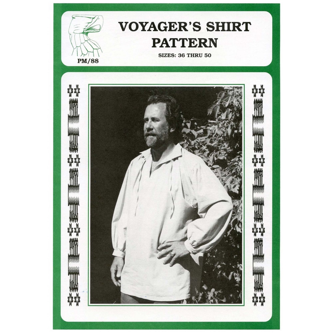 Men's Late 1700s Voyager's Shirt Sizes S-XXL - Eagle's View Sewing ...