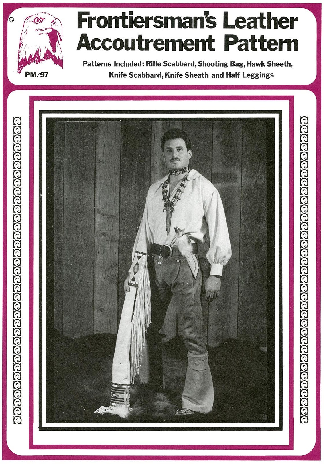 Frontiersman's Leather Accoutrements Rifle and Knife - Etsy