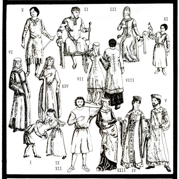 Medieval Tunic Pattern - Etsy