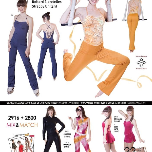 Unitard Pattern - Etsy