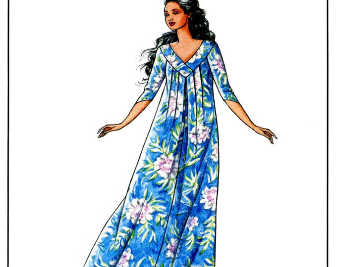 Hawaiian Holoku Wedding Dress Size 8-20 Victoria Jones Sewing Pattern ...
