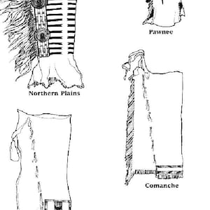 Native American Indian Breechclout & Leggings - Missouri River Sewing ...