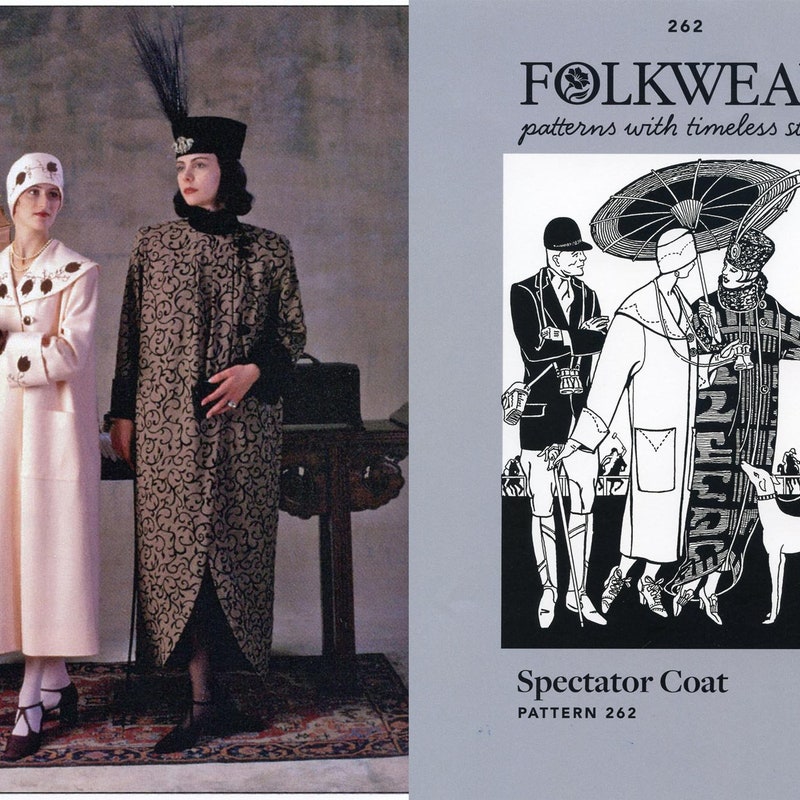 1920s Coat Pattern - Etsy