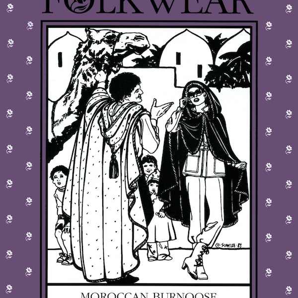 Burnoose Pattern - Etsy