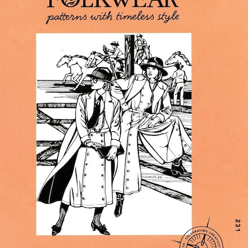 FW231 Big Sky Riding Skirt Pattern. Misses 8-18. Sewing - Etsy