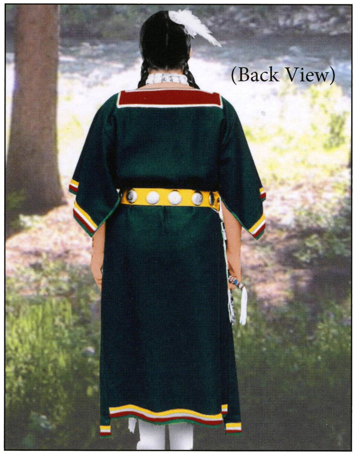 Missouri River Native American Indian Tradecloth Dress Sewing Pattern ...