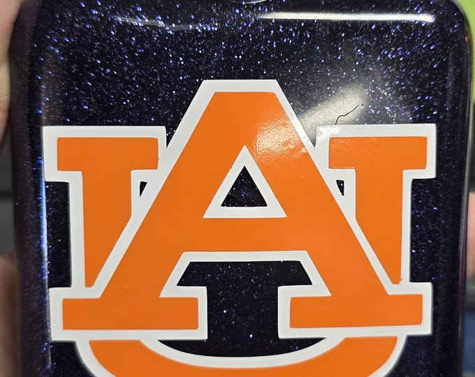 Auburn University Hand Glittered Ornaments - Etsy