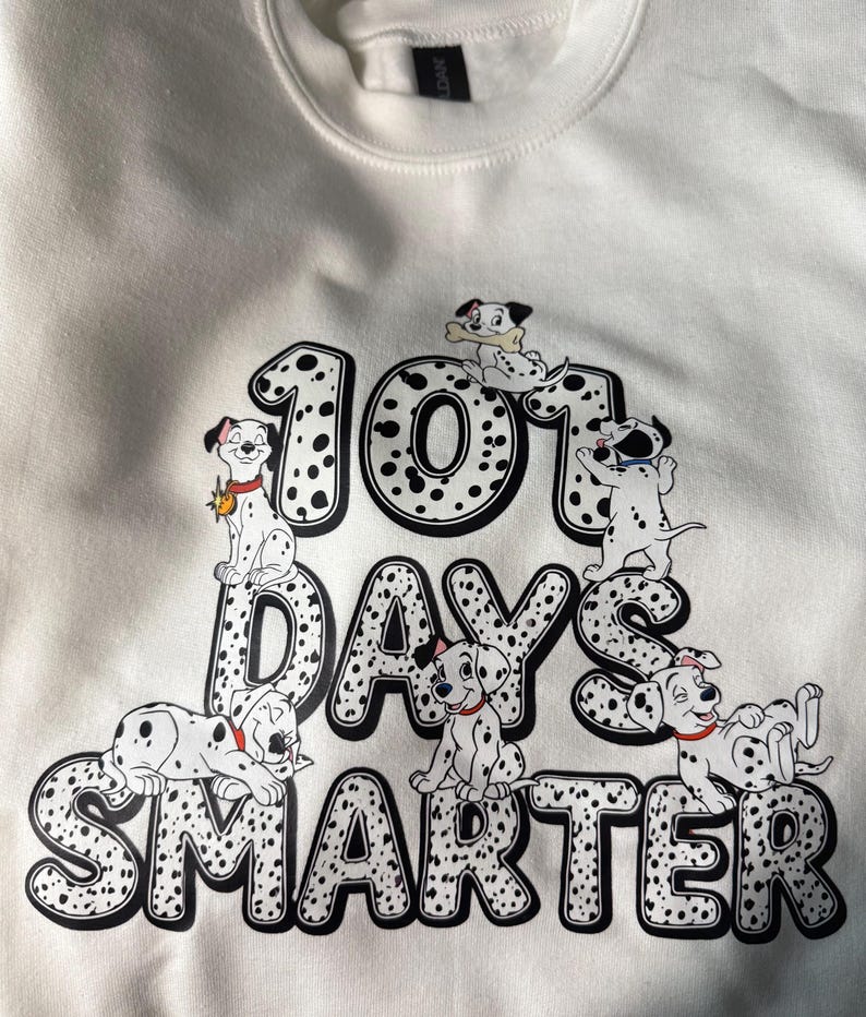 101 Days of School Dalmatians PNG File Digital Download - Etsy