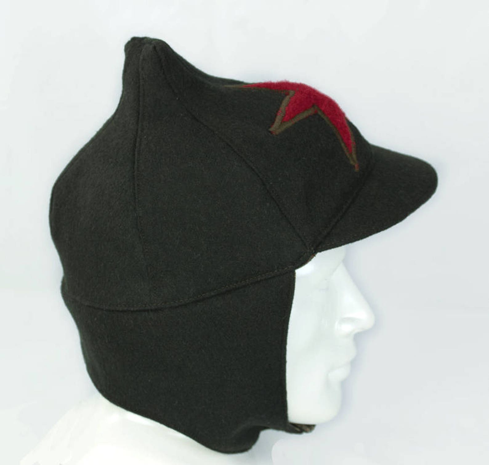 Wool Army Hat Budenovka Revolution Cap in Wool Winter Helmet - Etsy UK