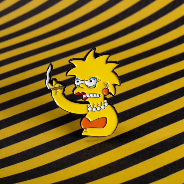 Lisa Simpson Smoking - Etsy