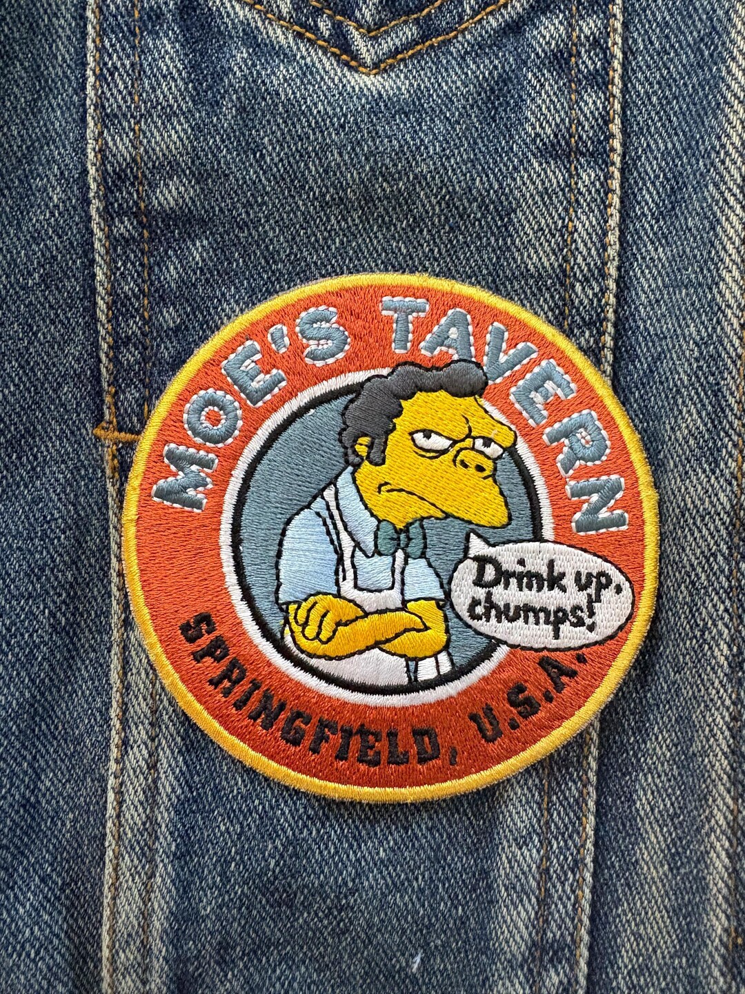 ONLY ONE AVAIL* Moes Tavern Simpsons Patch - Etsy