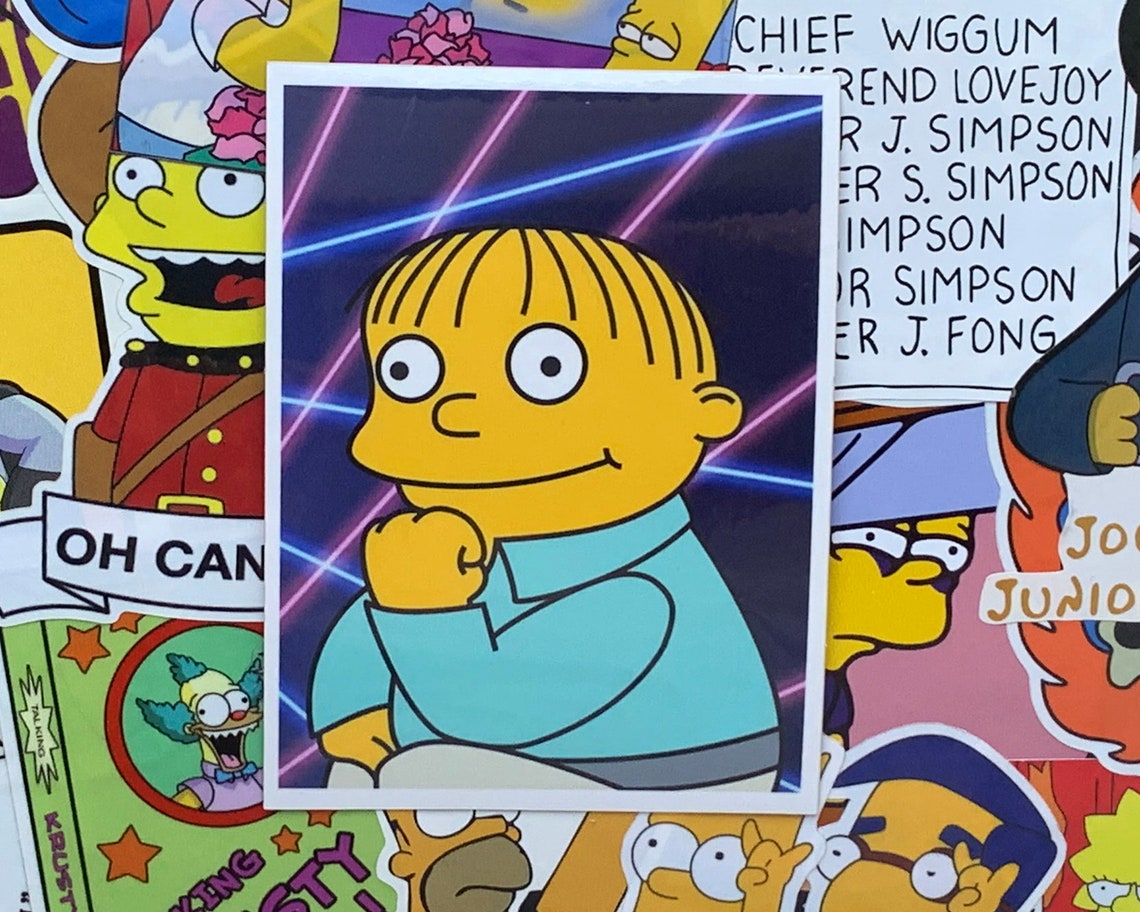 Ralphs School Portrait Sticker - Etsy