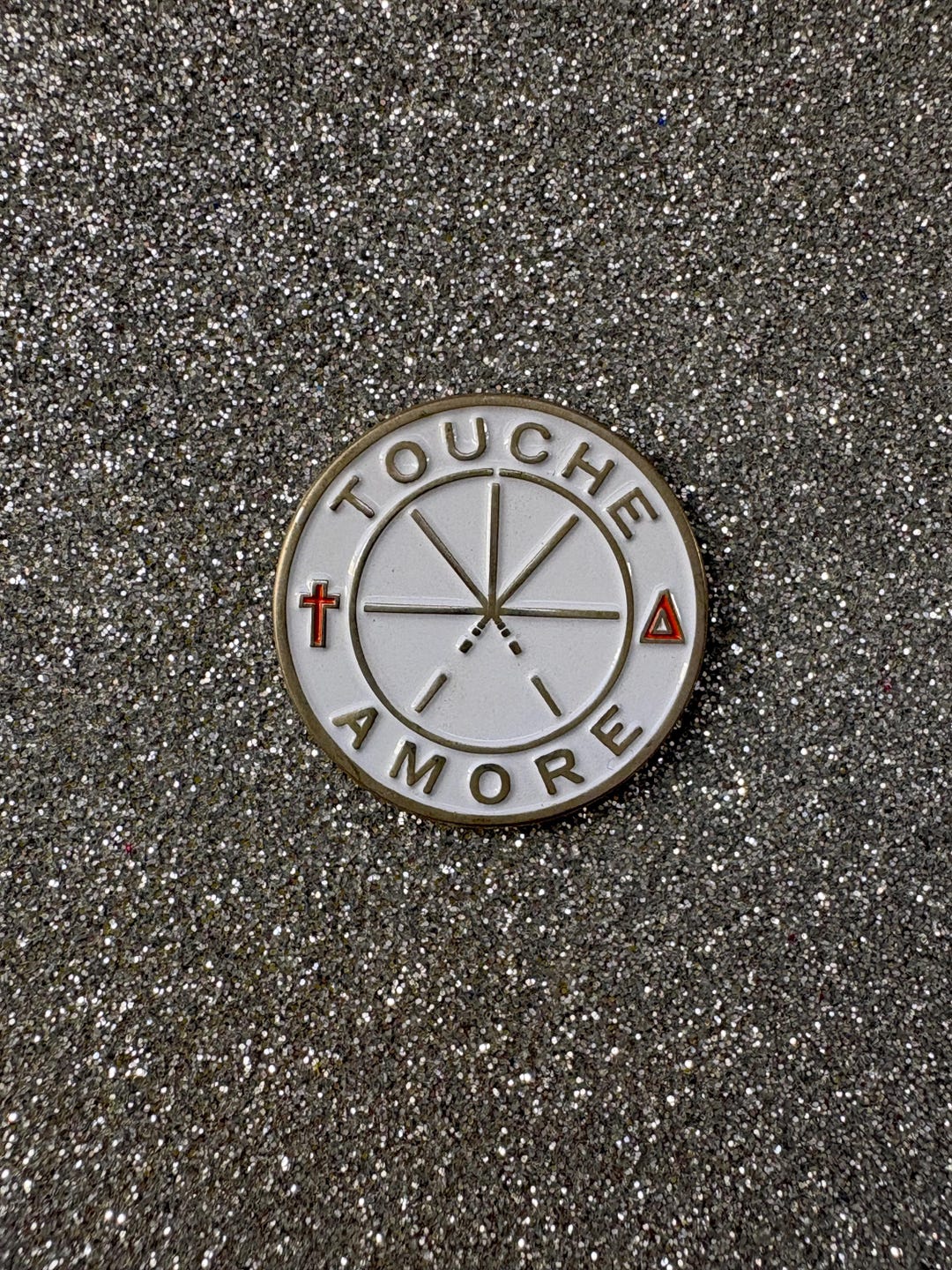 ONLY ONE AVAILABLE* Touche Amore Round Lapel Pin - Etsy