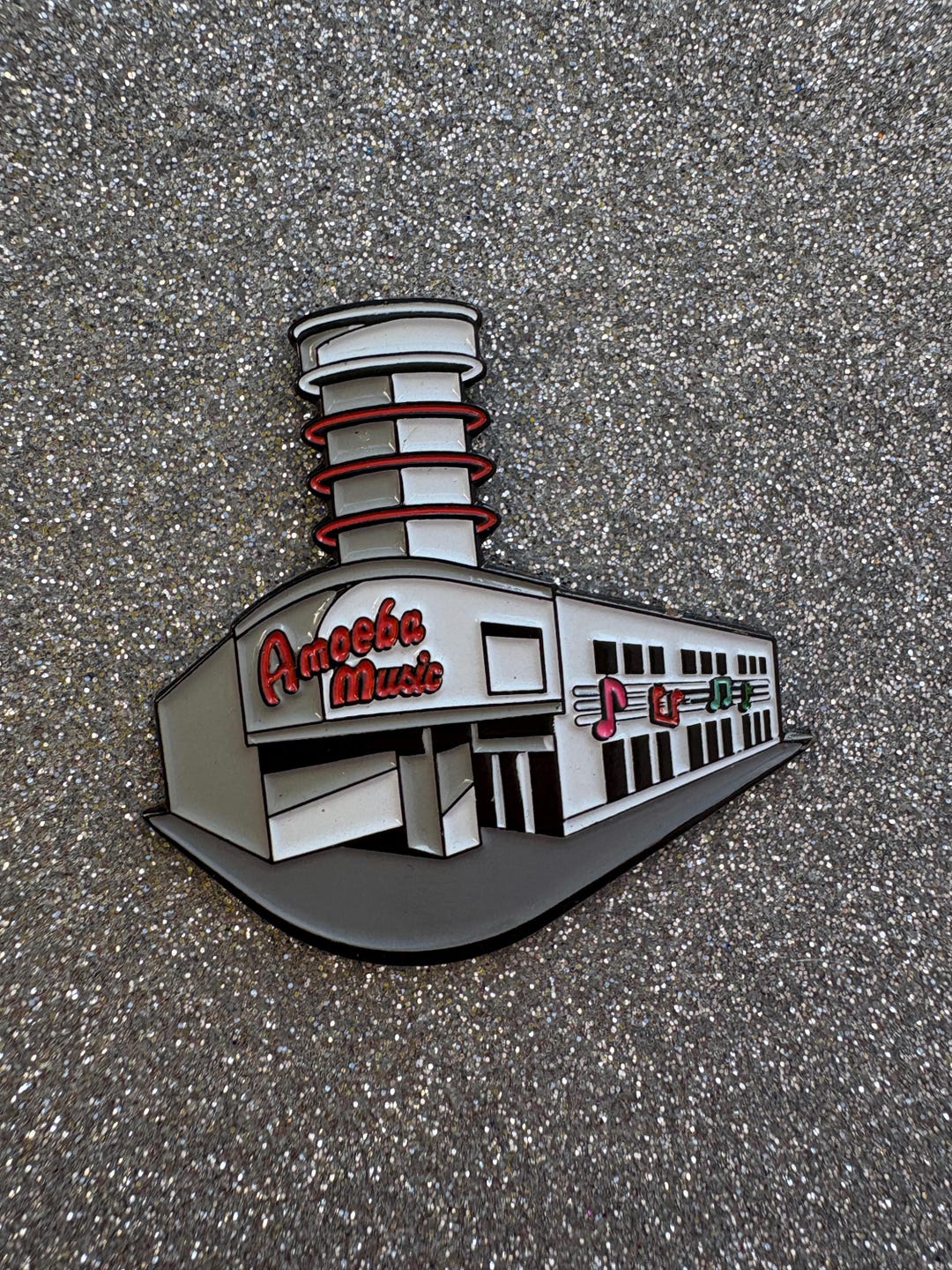 ONLY ONE AVAILABLE* Amoeba Records Old Storefront Lapel Pin - Etsy