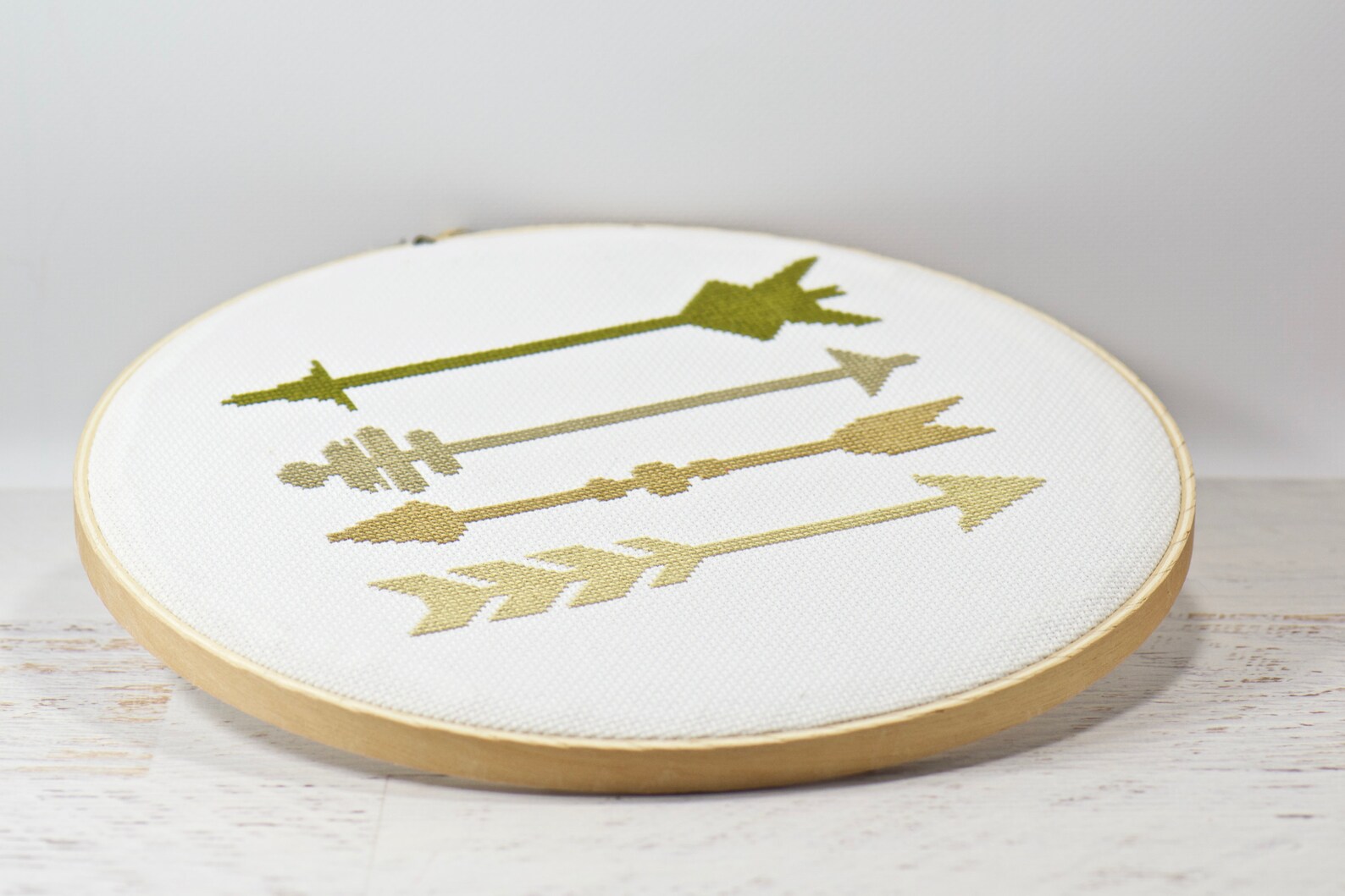 Arrows Cross Stitch Pattern, Inspirational Wall Art, Motivational Decor ...