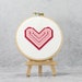 Love Hearts Counted Cross Stitch Set of 5 Patterns - Etsy