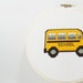 School Bus Cross Stitch Pattern, New Teacher Gift Idea, Little Yellow ...