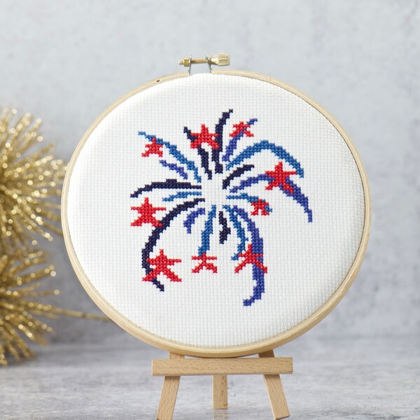 Patriotic Cross Stitch - Etsy
