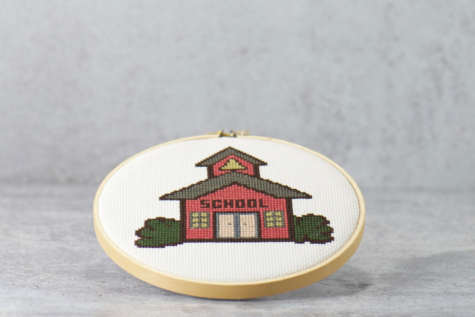 Back to School Modern Cross Stitch Pattern, Home School Counselor ...