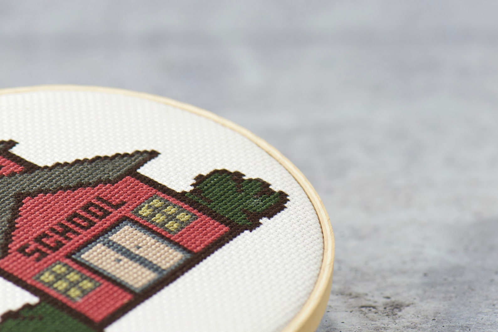 Back to School Modern Cross Stitch Pattern, Home School Counselor ...