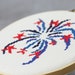 Starburst Cross Stitch Pattern Fourth of July Fireworks DIY - Etsy