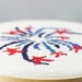 Starburst Cross Stitch Pattern Fourth of July Fireworks DIY - Etsy