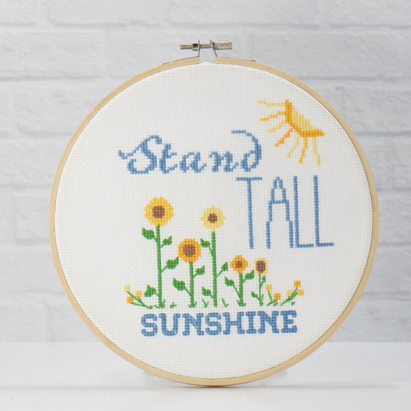 Sunshine Cross Stitch Pattern - Etsy